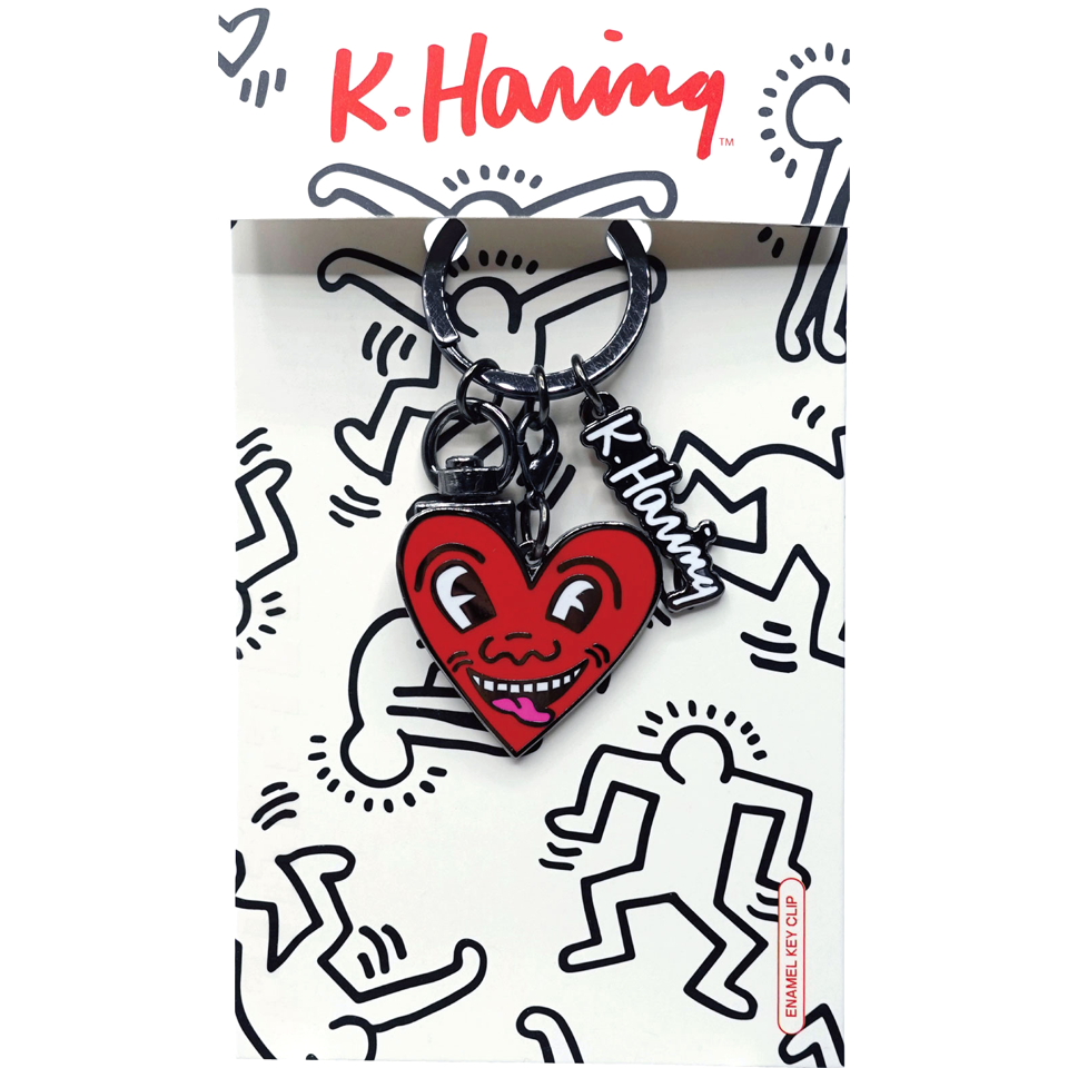 PINTRILL Keith Haring キース・ヘリング キーチェーン #2 Heart – Nakamura Keith Haring ...