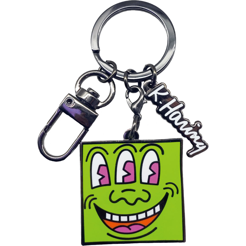 PINTRILL Keith Haring キース・ヘリング キーチェーン #2 Three Eyed Monster – Nakamura ...