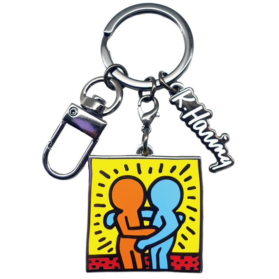 PINTRILL Keith Haring キース・ヘリング キーチェーン #2 Friends – Nakamura Keith ...