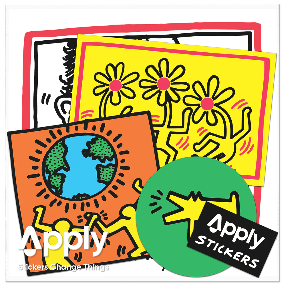 Die-cut sticker – Nakamura Keith Haring Collection