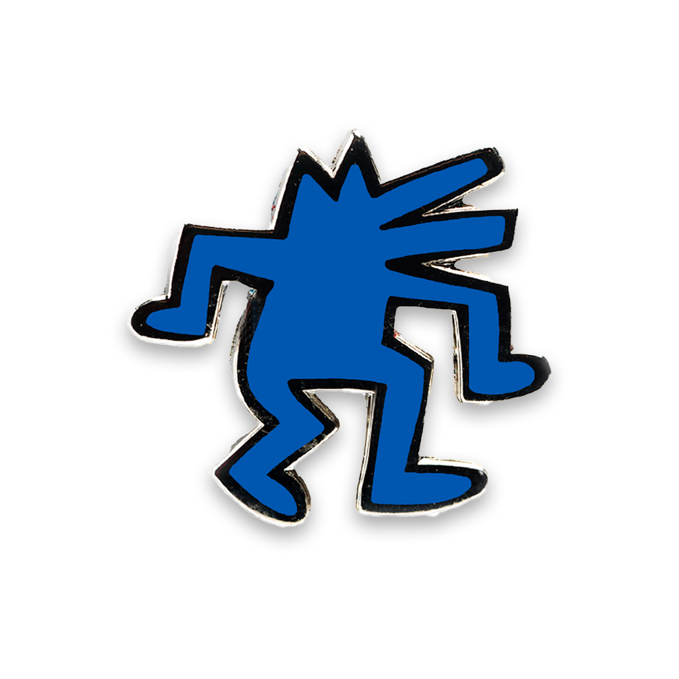 PINTRILL Keith Haring キース・ヘリング ピンバッジ Dancing Dog – Nakamura Keith ...