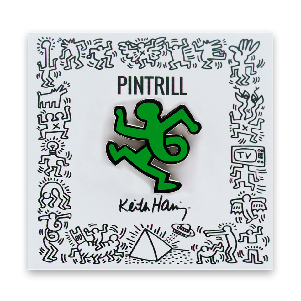 PINTRILL Keith Haring #2 Pin Twist Man – Nakamura Keith Haring Collection