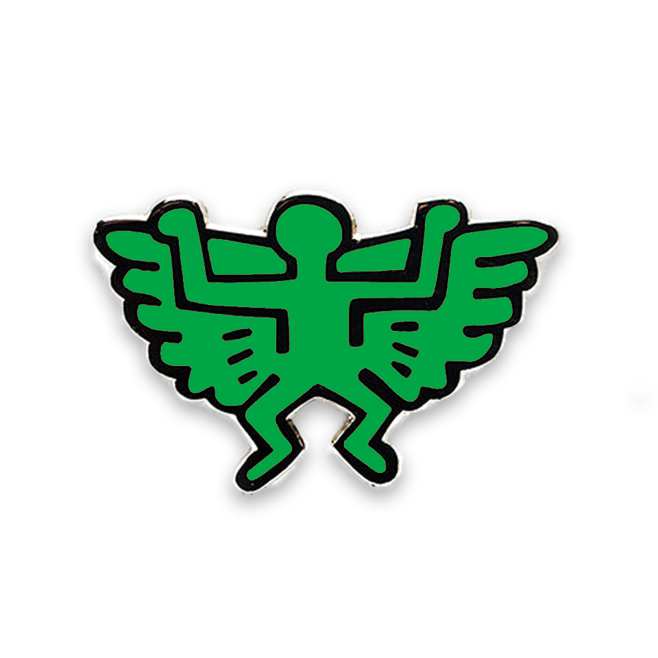 PINTRILL Keith Haring キース・ヘリング ピンバッジ Angel – Nakamura Keith Haring ...