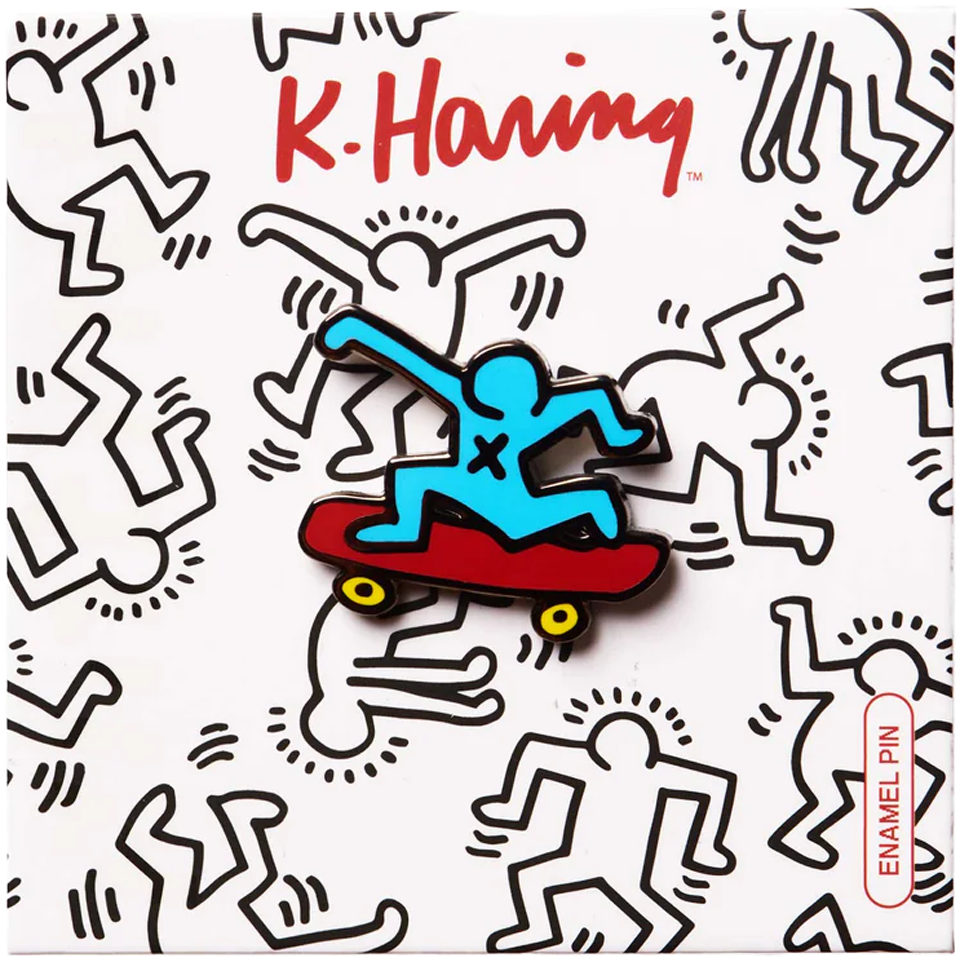 PINTRILL Keith Haring Pin Skateboarder – Nakamura Keith Haring Collection