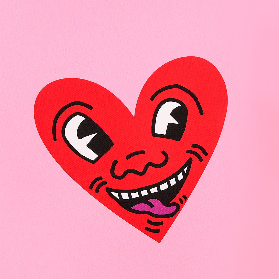 Reflect Studio Keith Haring キース・ヘリング タオル "Smiling Heart" – Nakamura ...