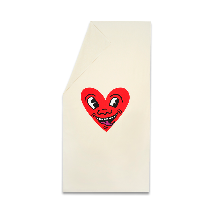 Reflect Studio Keith Haring キース・ヘリング タオル "Smiling Heart" – Nakamura ...