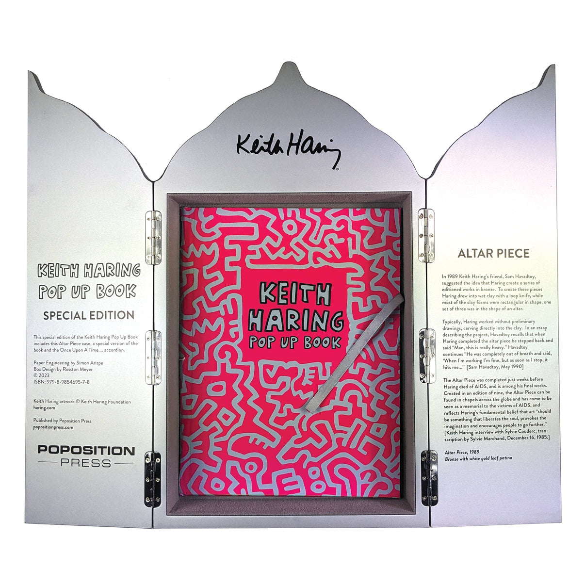 Keith Haring キース・ヘリング Pop Up Book 飛び出す絵本 Altarpiece Edition – Nakamura ...
