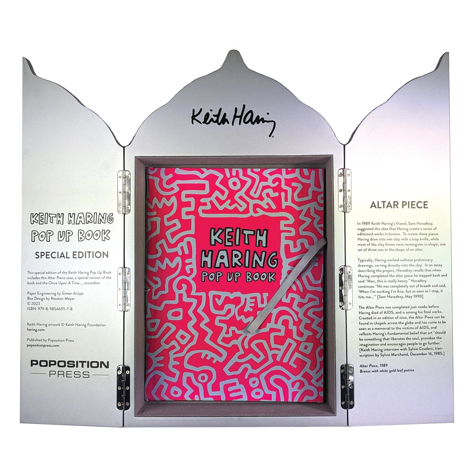 Keith Haring キース・ヘリング Pop Up Book 飛び出す絵本 Altarpiece Edition – Nakamura ...
